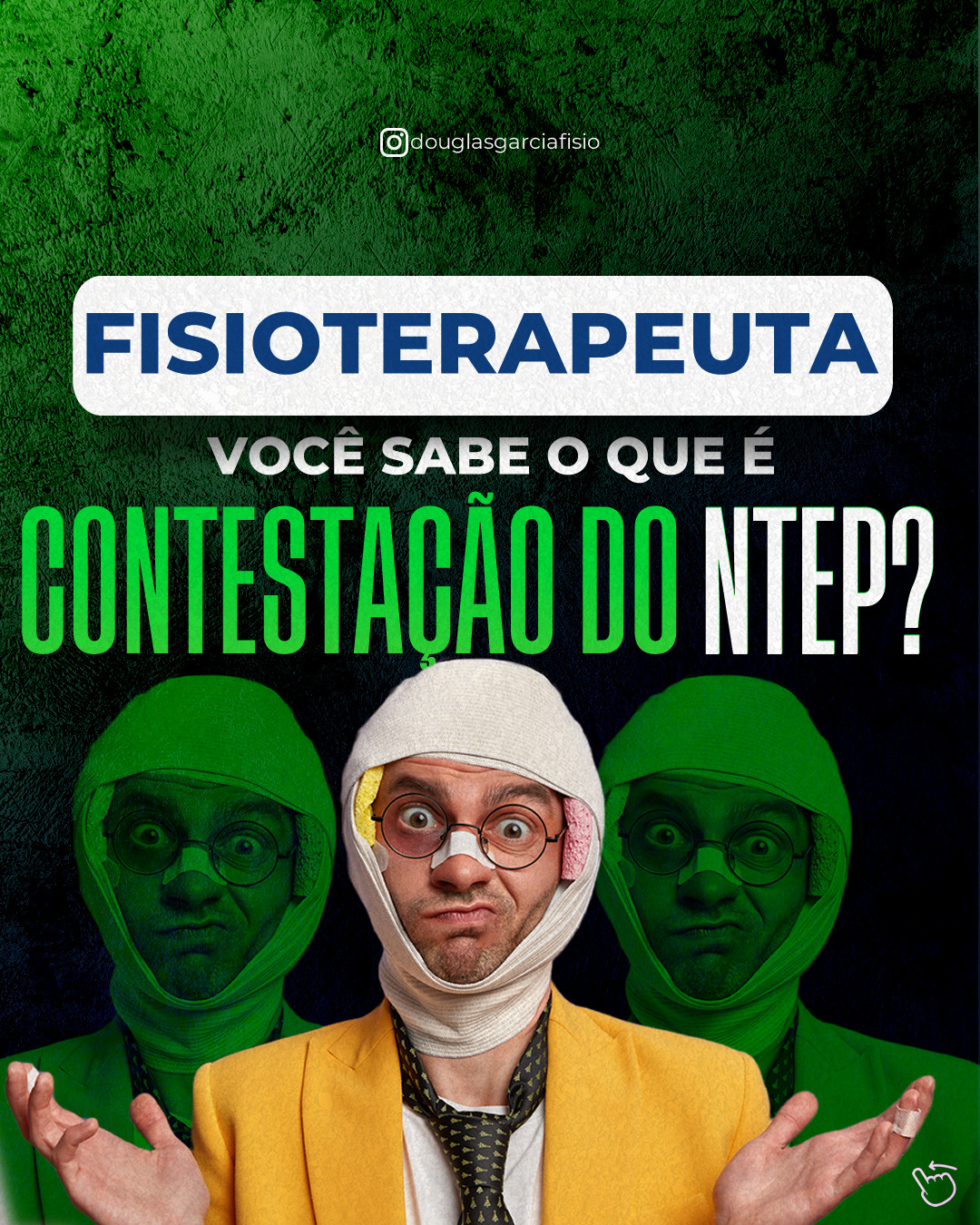Fisioterapeuta, você sabe o que é contestação do NTEP? - Dr. Douglas Garcia Fisioterapeuta, você sabe o que é contestação do NTEP? - Dr. Douglas Garcia